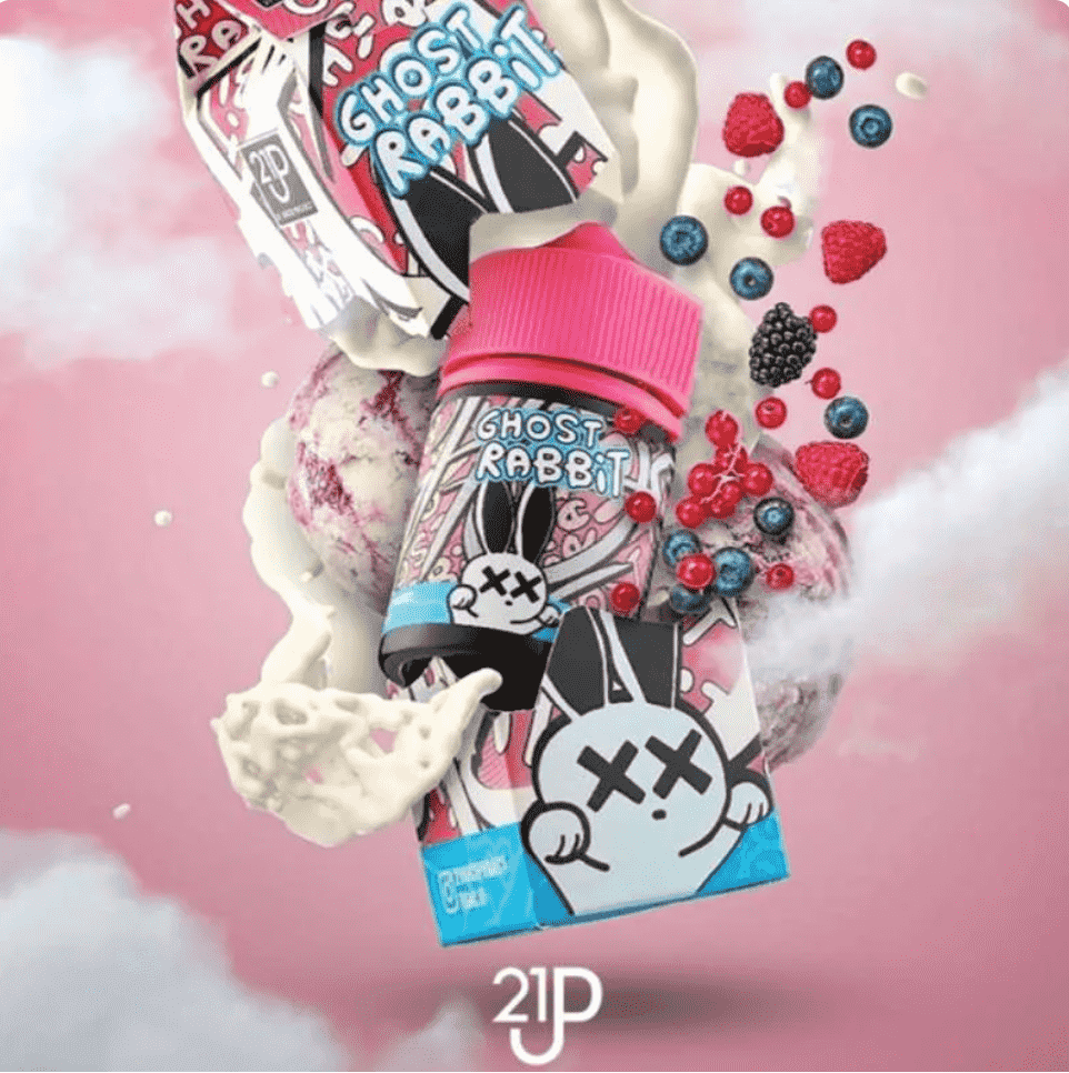 GHOST RABBIT (PITA) – 60ml – BERRY YOGURT SUNDAE – DPA海淘网