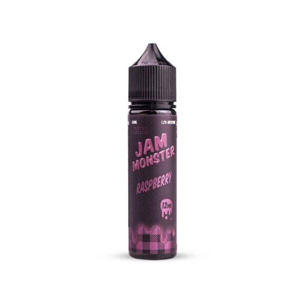 JAM MONSTER : RASPBERRY-FREEBASE-60ML-6MG – DPA海淘网